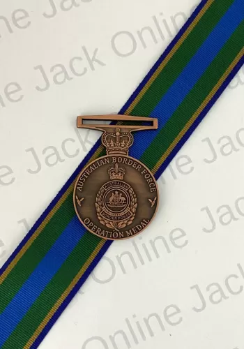 Australian Border Force Medal with 30cm of Ribbon - RAN Uniforms, Navy ...