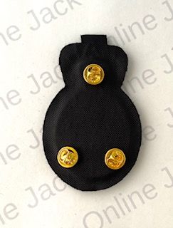 RAN Crest Gold Wire Pocket Badge with pins on back - RAN Uniforms, Navy ...