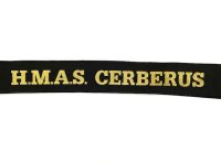 HMAS CERBERUS Tally Band - RAN Uniforms, Navy Accessories Medals ...