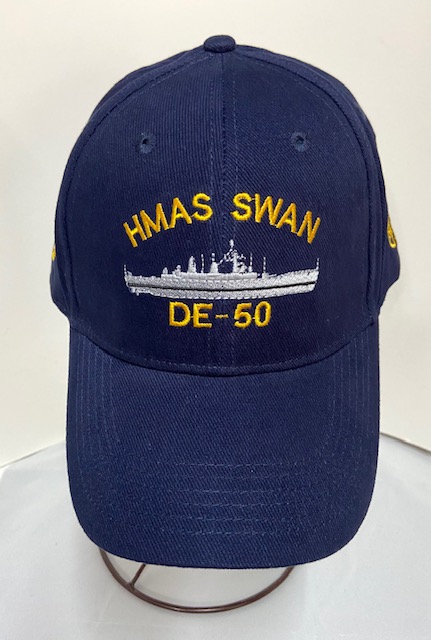 HMAS Swan DE-50 Ball Cap (1970-1996) - RAN Uniforms, Navy Accessories ...