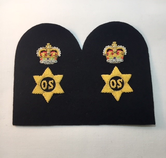 Chief Petty Officer Steward-Collar Rank/Rate Gold Wire (Pair) - RAN ...